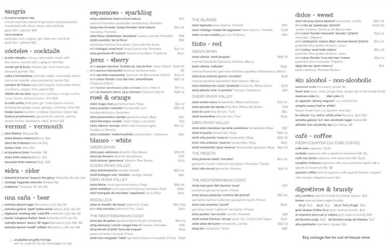 Bar de Tapas - CÚRATE