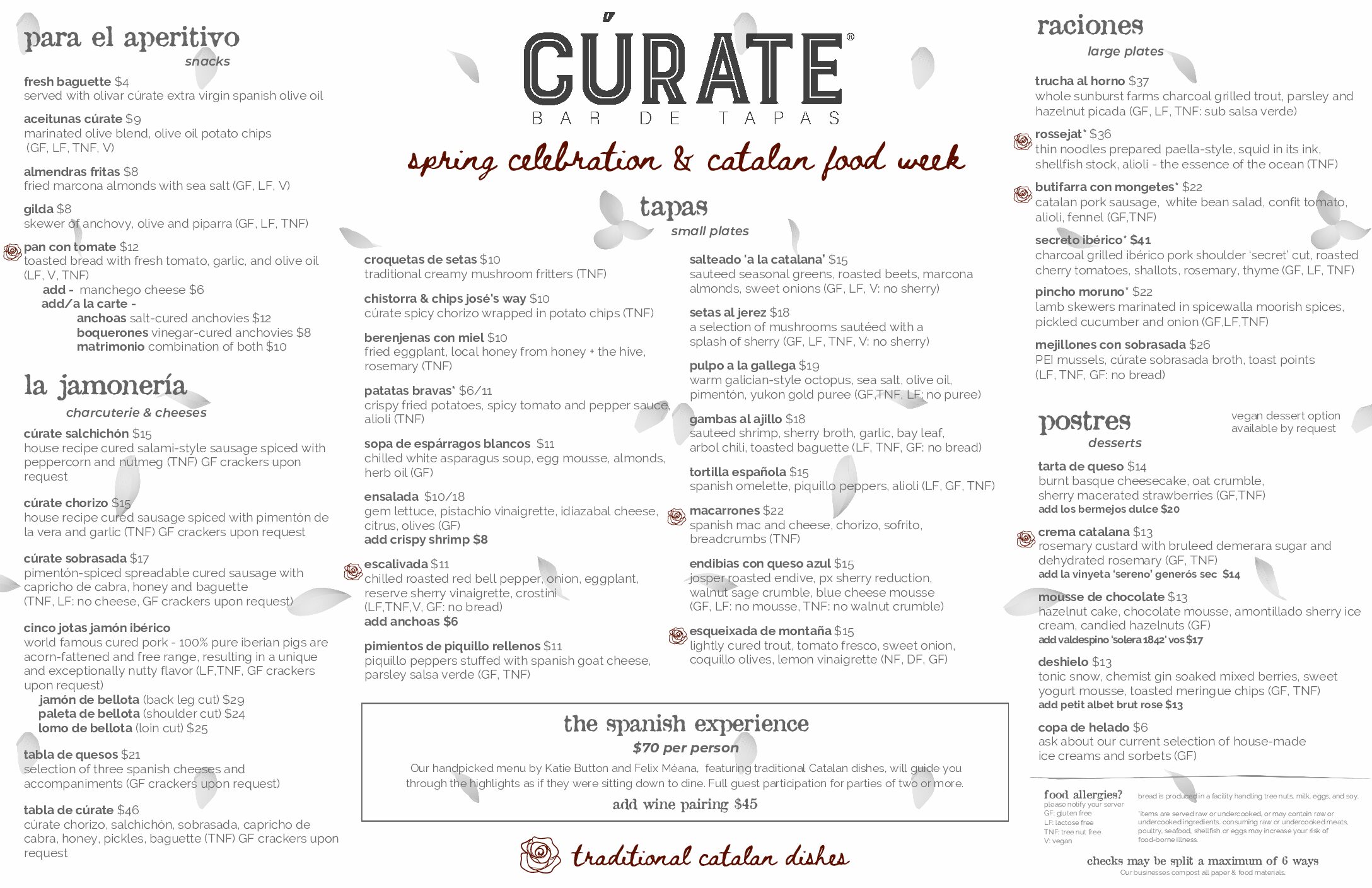 Bar de Tapas - CÚRATE